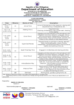 Simulation Ma Ta Ta G Kindergarten template - MaTaTaG Kindergarten ...