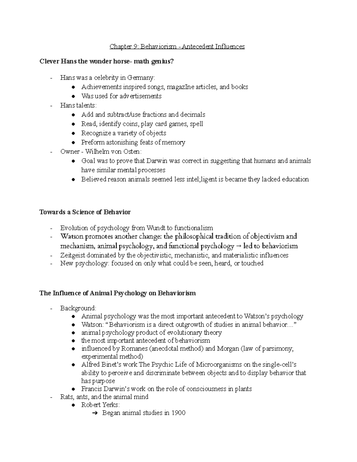 CH 9 PSYCH 415 0 - CH 9 NOTES Psyc 4150 Edwin Brainerd - Chapter 9 ...