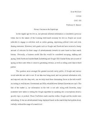 Proj 4 Programming Languages - Evan McClure CISC 190 10/10/ Web Research Project 4: Programming ...