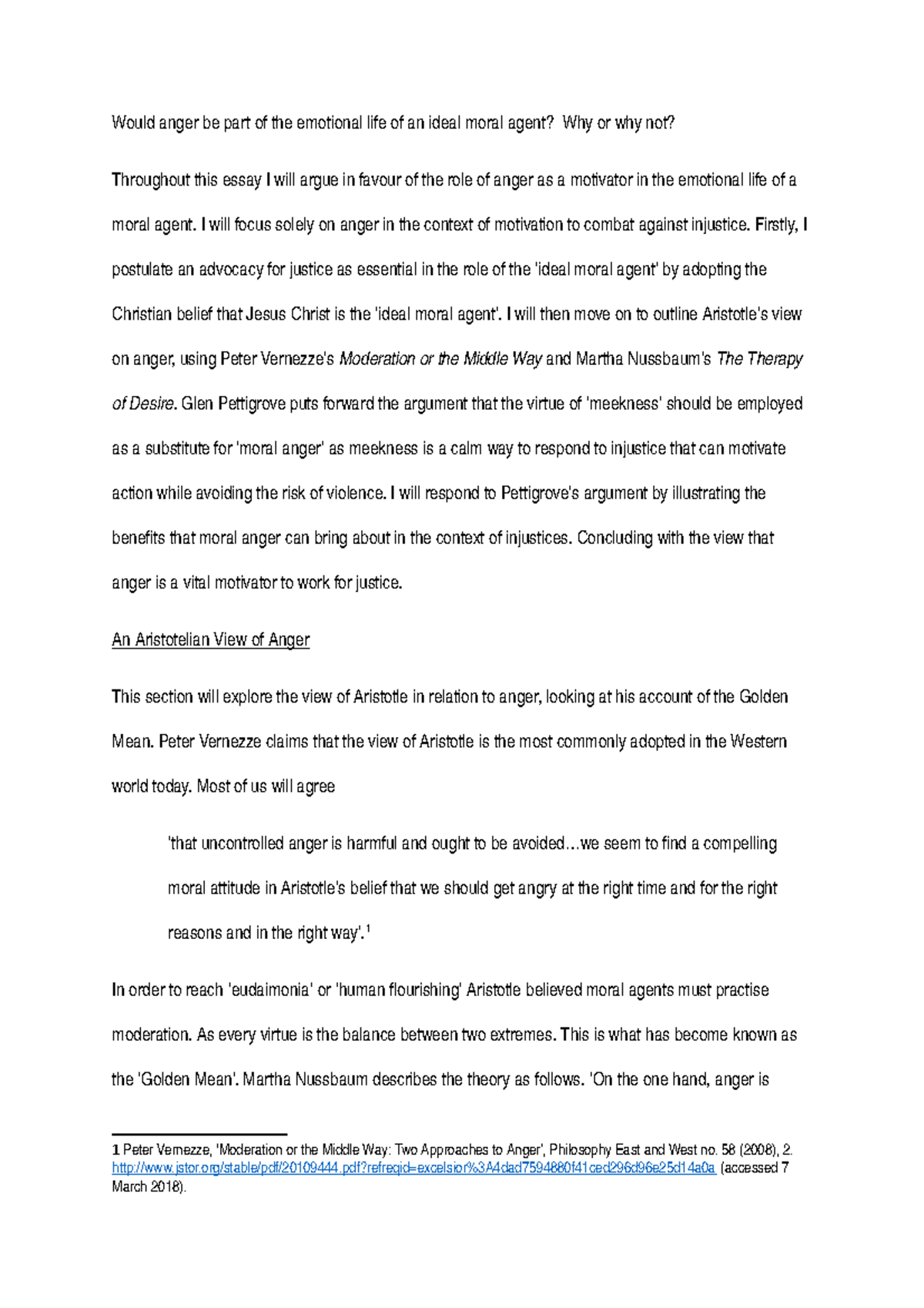 Philosophy Anger Essay - Would anger be part of the emotional life of ...