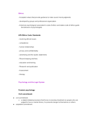 PSY 212- Chapter 3 - Studocu