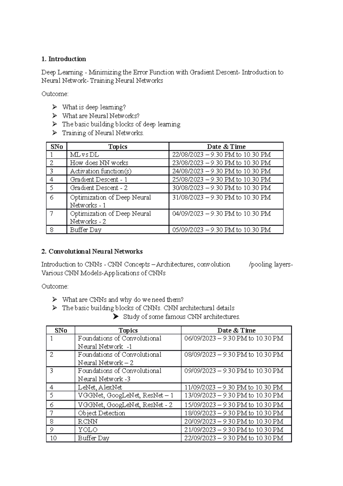 Deep Learning V 1 - Introduction Deep Learning - Minimizing the Error ...