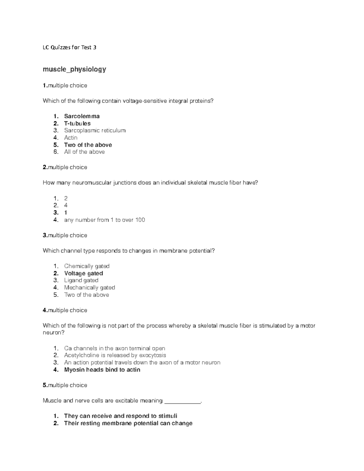 Exam 3 – Learning Catalytics - LC Quizzes for Test 3 Shobnom Ferdous ...