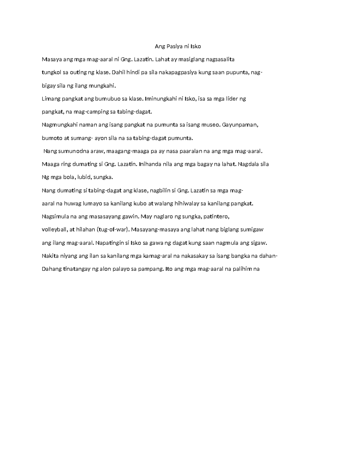 Ang Pasiya ni Isko - dgdgg - Ang Pasiya ni Isko Masaya ang mga mag ...