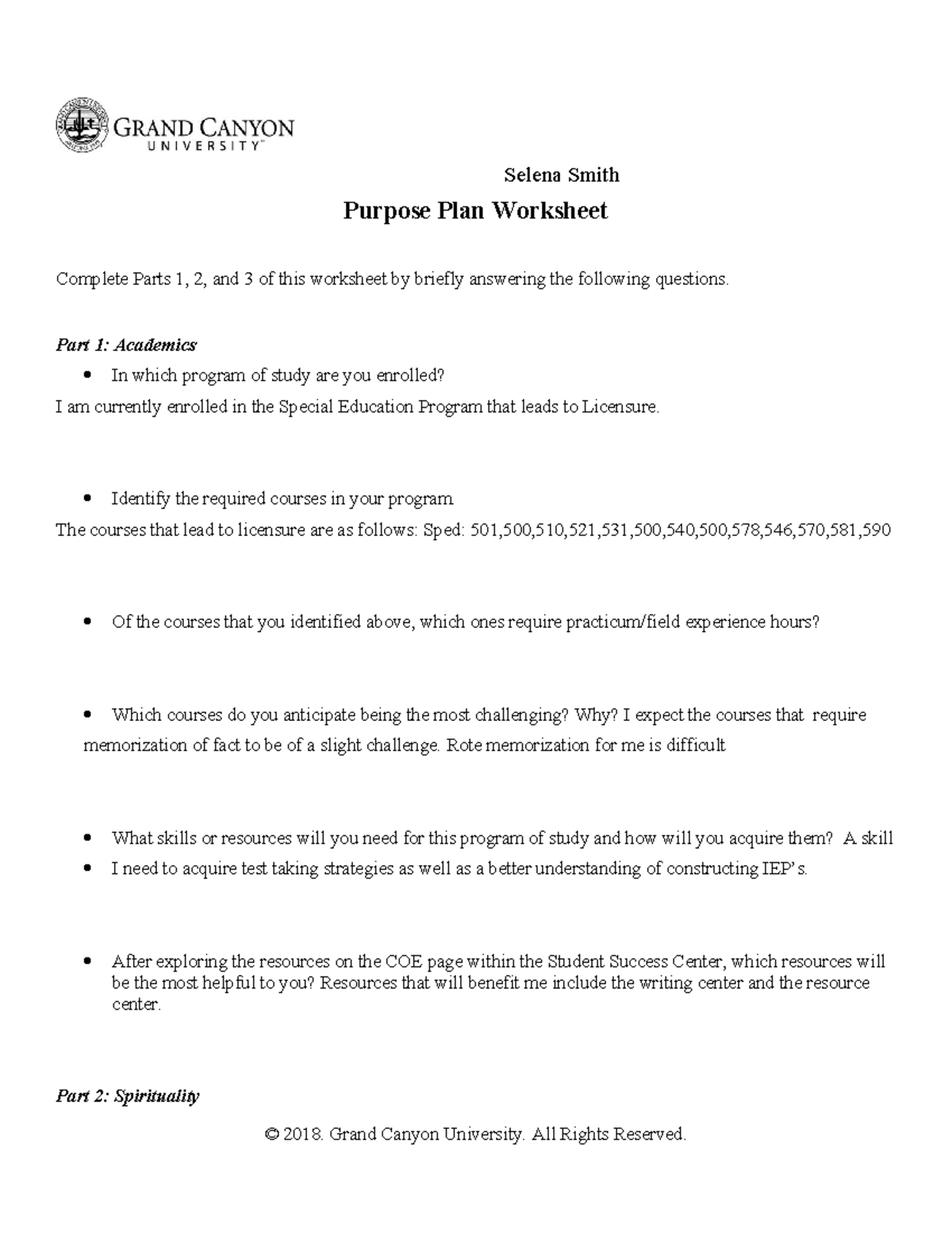 SPD-501-RS-Purpose Plan Final Copy 71423 - Selena Smith Purpose Plan ...