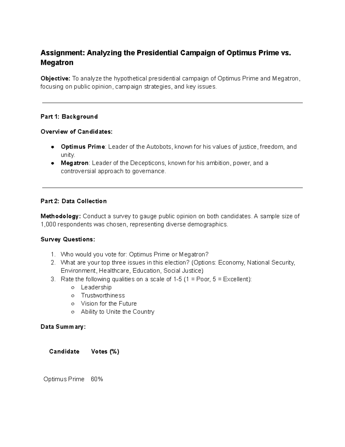 Stat A2 2022 - Assignment 1 Question - Assignment: Analyzing the ...