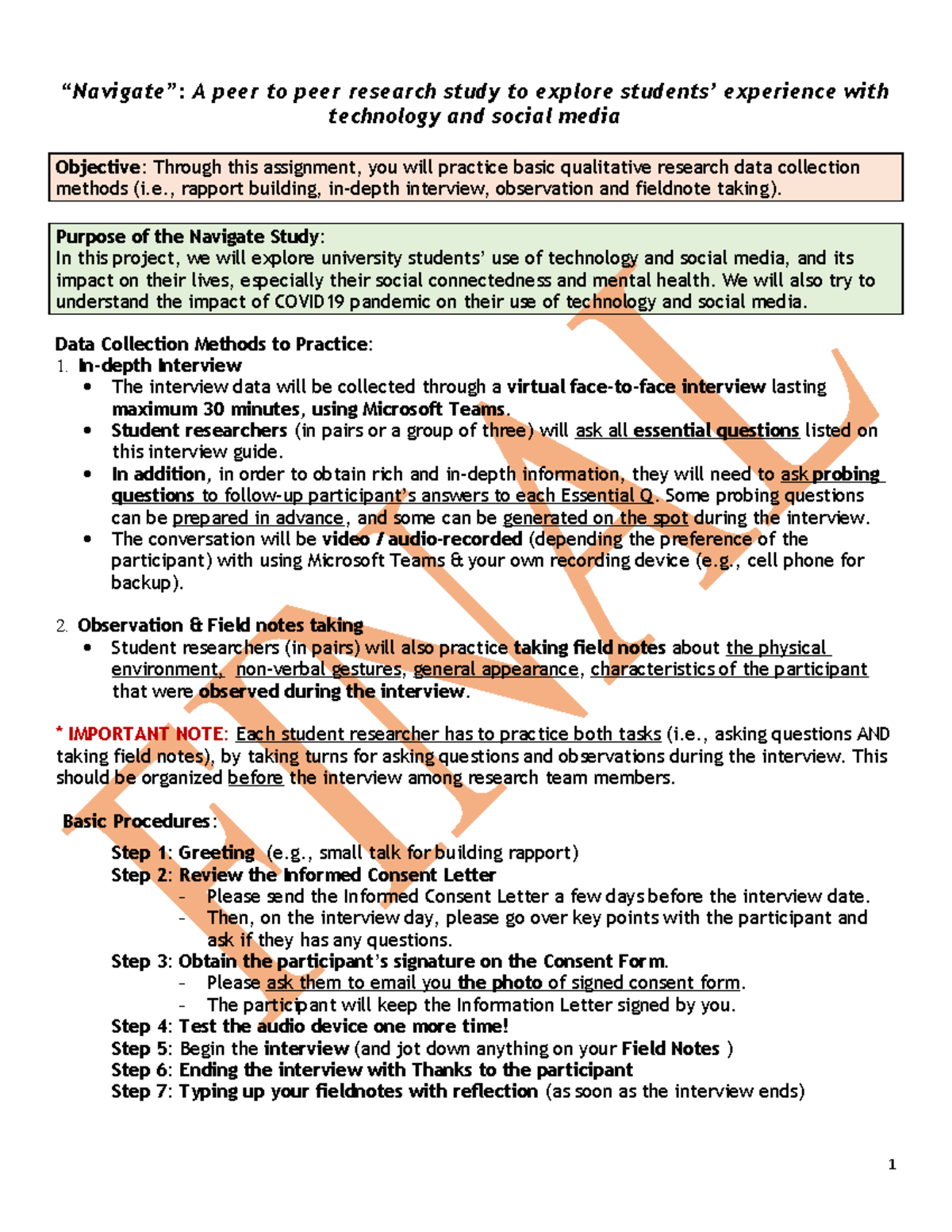 5. Final-2021 -Semi-structured interview guide Assignment 2 - HLSC 3P37 ...
