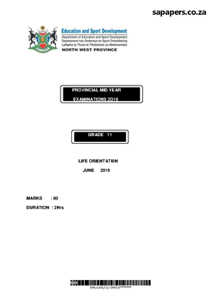 Gr 11 LO Classnotes and activities 2023 T2 - LIFE ORIENTATION TERM 2 ...