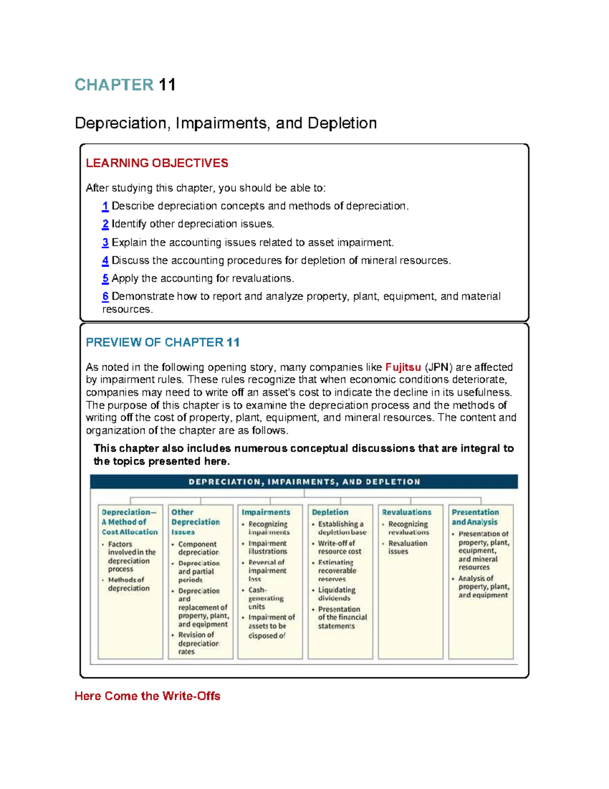 Chapter 11 Depreciation Impairment AND Depletion - CHAPTER 11 ...