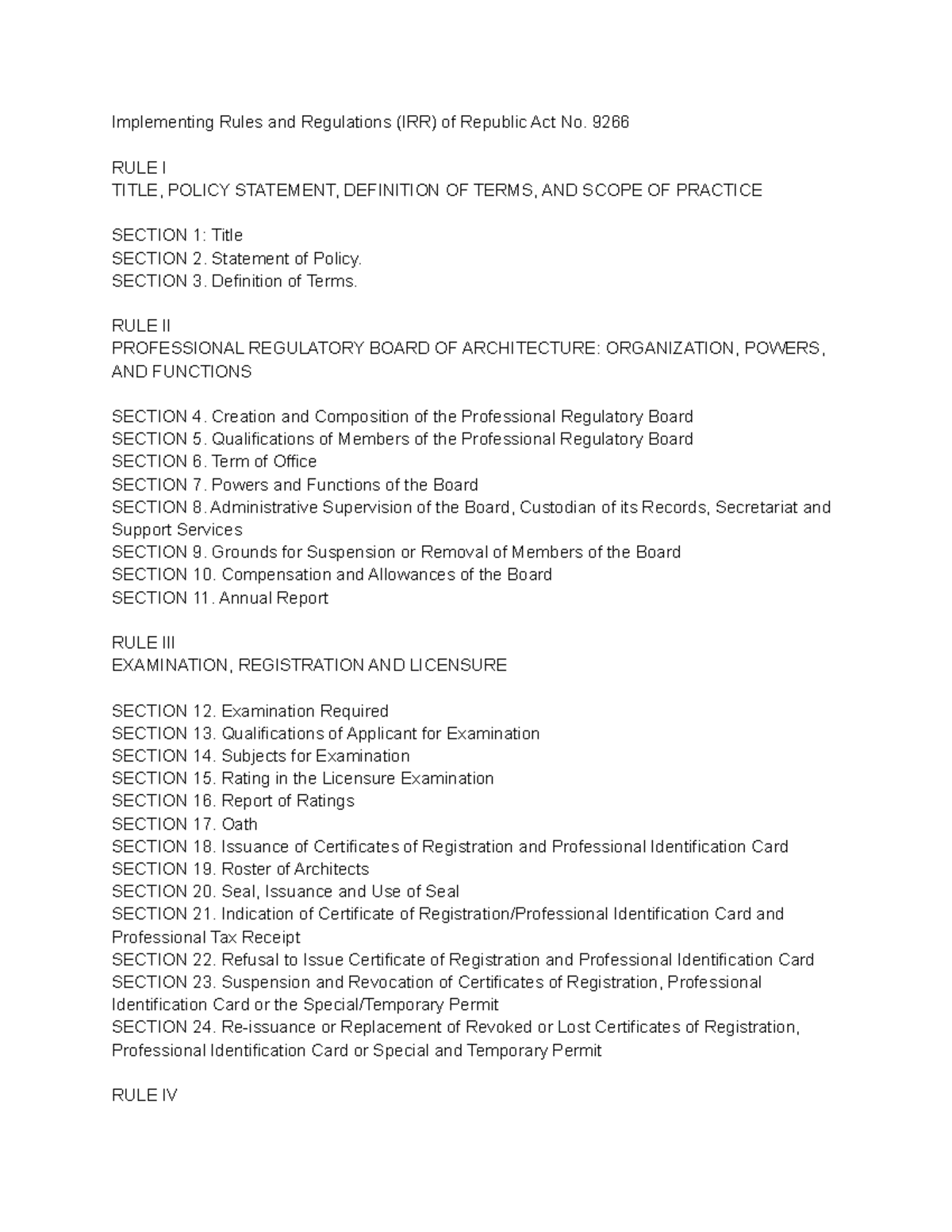RA-9266 - .... - Implementing Rules and Regulations (IRR) of Republic ...