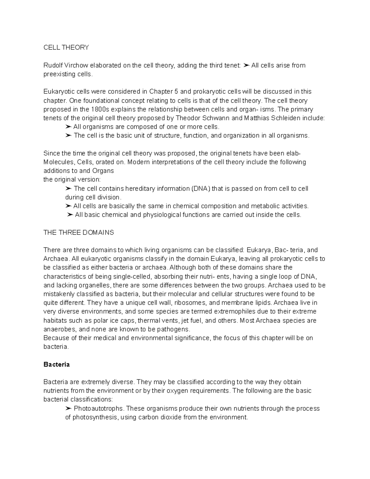 Bacteria and Virus-2 - CELL THEORY Rudolf Virchow elaborated on the ...