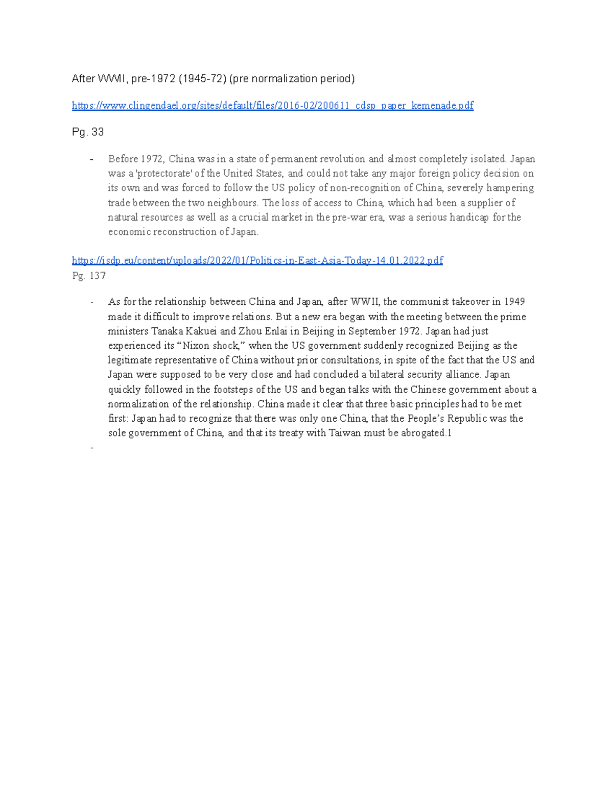 EURR4202 - Final Essay - After WWII, pre-1972 (1945-72) (pre ...