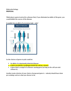 Molecular Biology Topic 4 summaries - Method Summaries The technique ...
