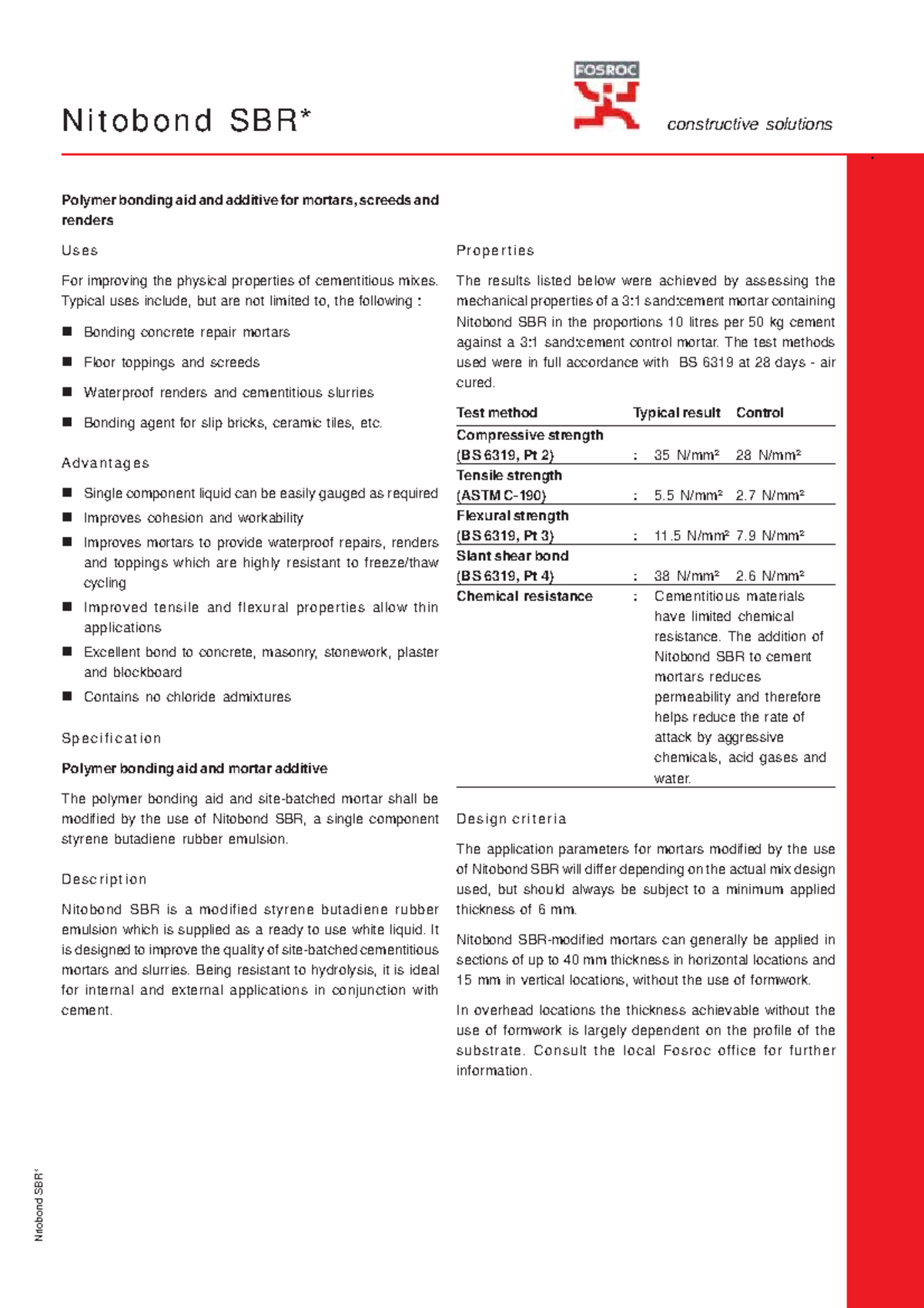 Nitobond-SBR - helpful - Nitobond SBR* Nitobond SBR* constructive ...