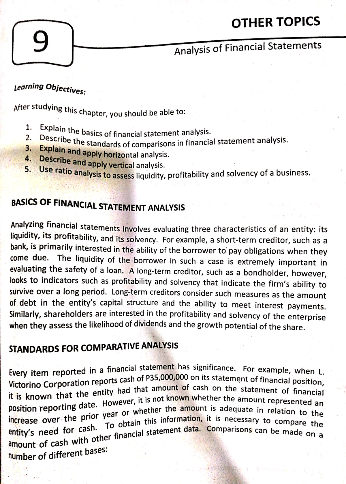 8. Analysis of Financial Statements - Information Management - Studocu