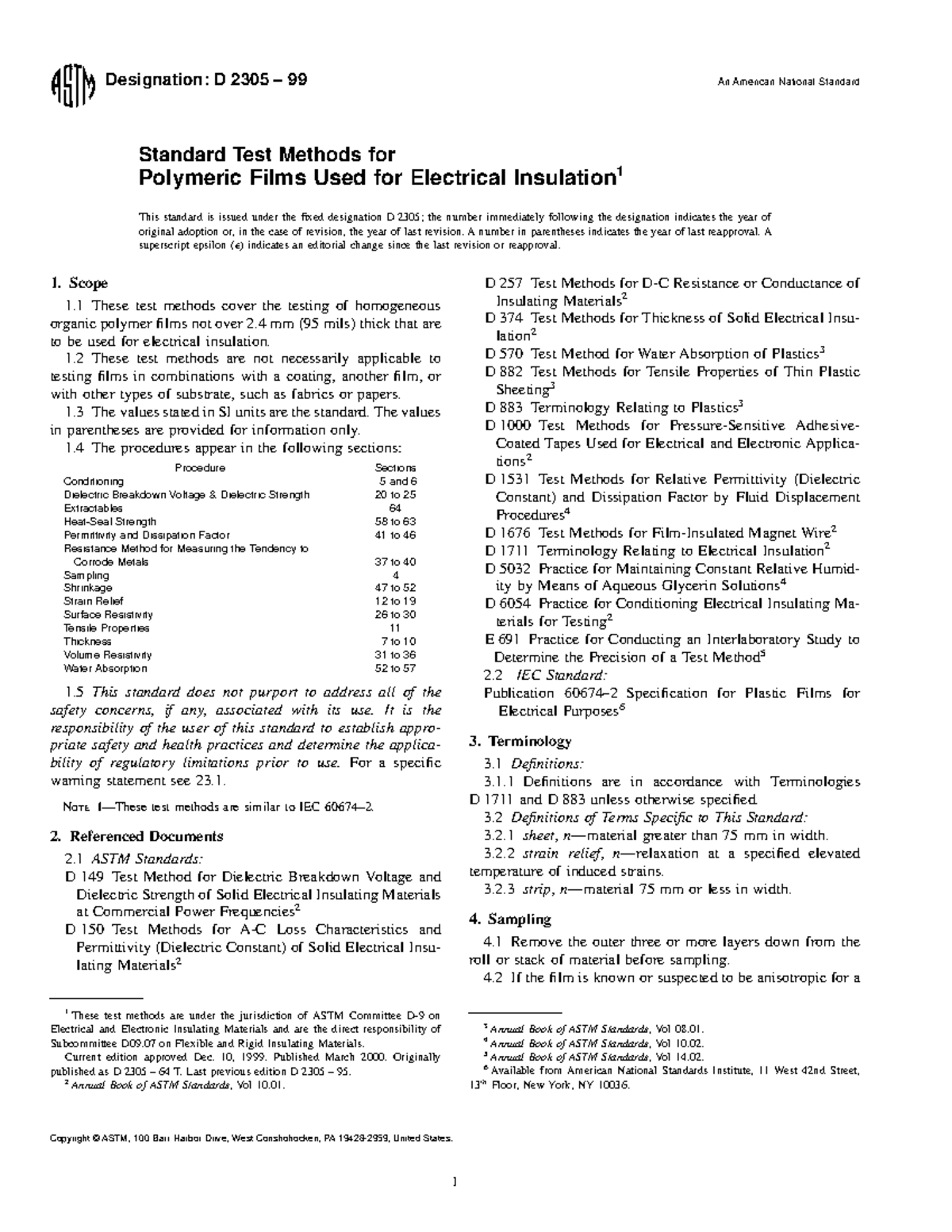 D2305 - LUBRICANTES - ASTM - Designation: D 2305 – 99 An American ...