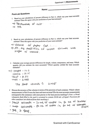 Solutions pre lab - pre lab - Chem 152L - Studocu