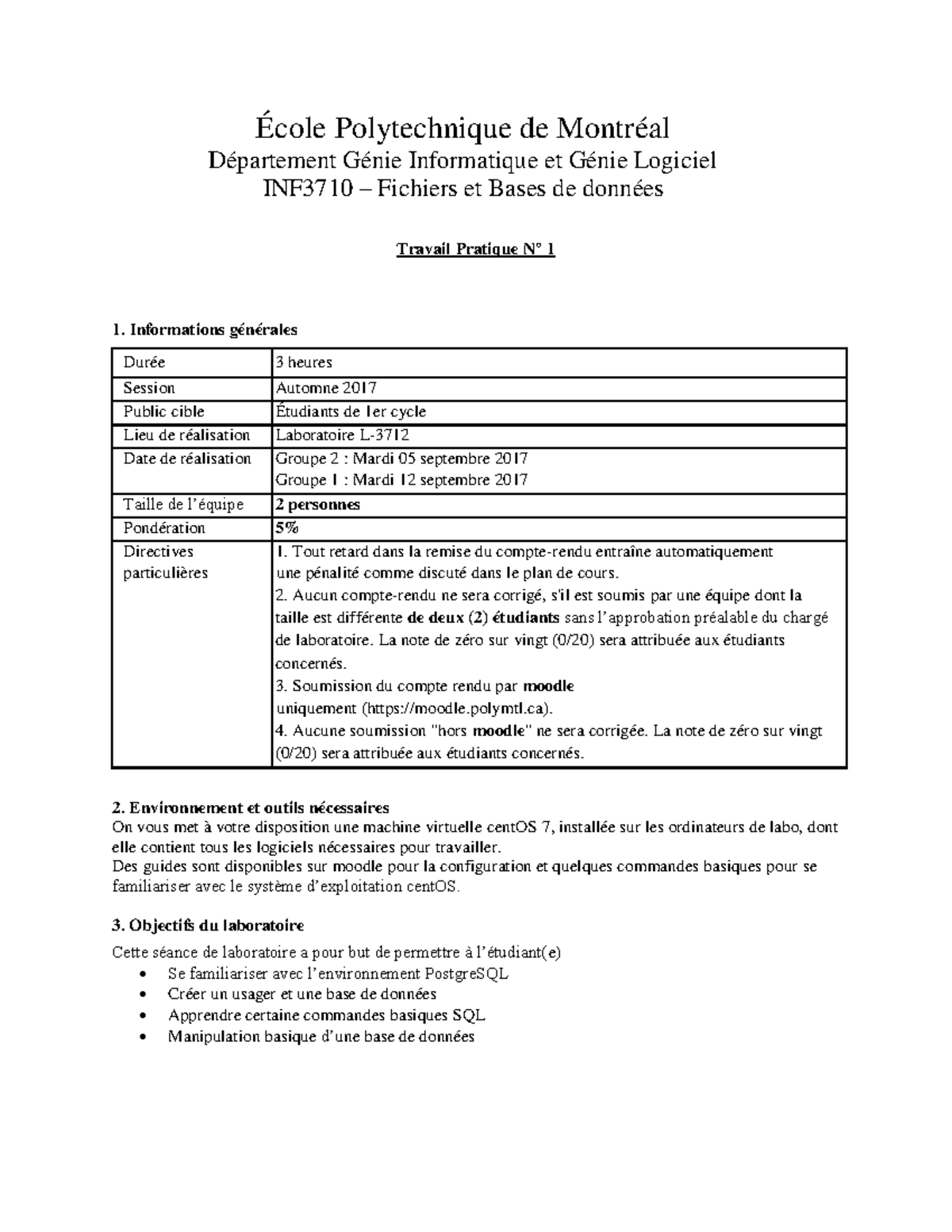 TP1 INF3710 explications - École Polytechnique de Montréal Département ...