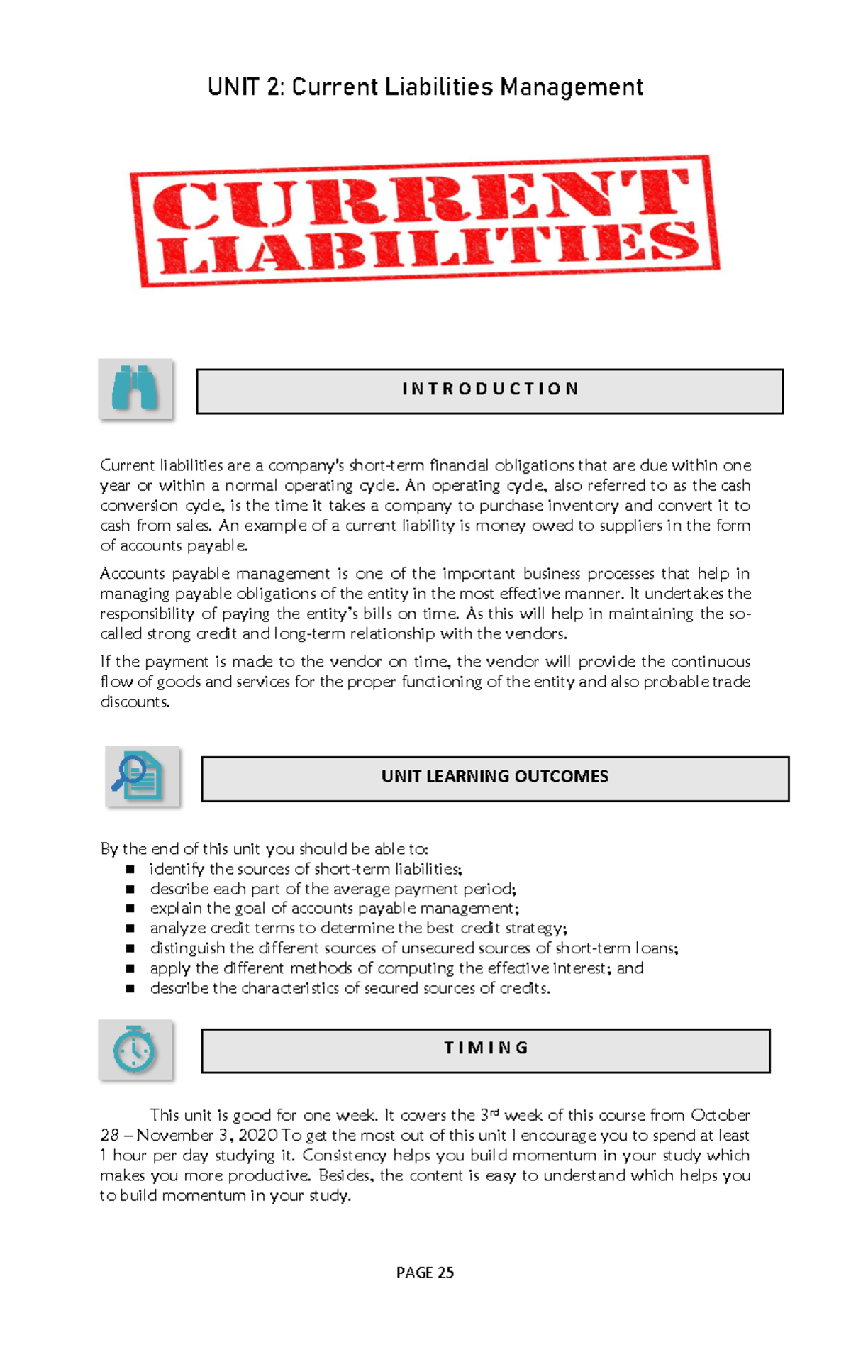 Finman 2 Unit-2 CL-Mgt - for financial management students! - UNIT 2 ...