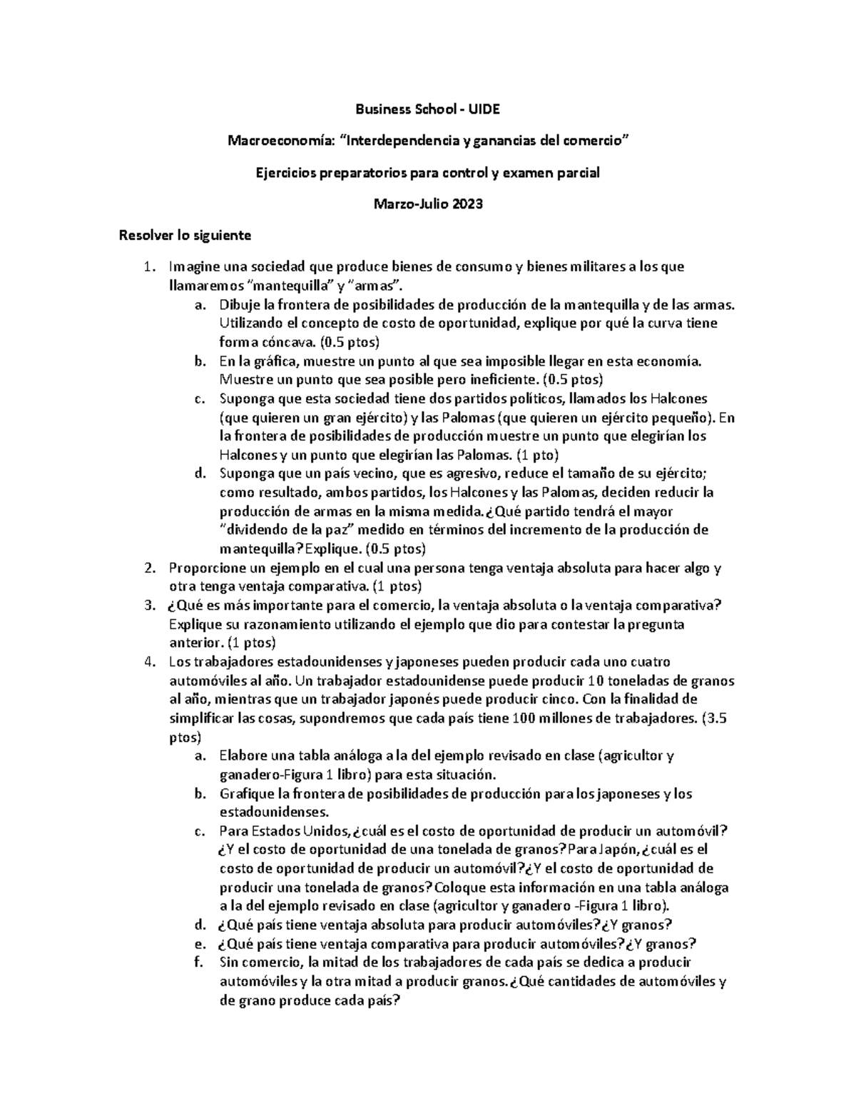 S3-Autonomo Ejercicios Interdependencia Ganancia Comercio-1 - Business ...