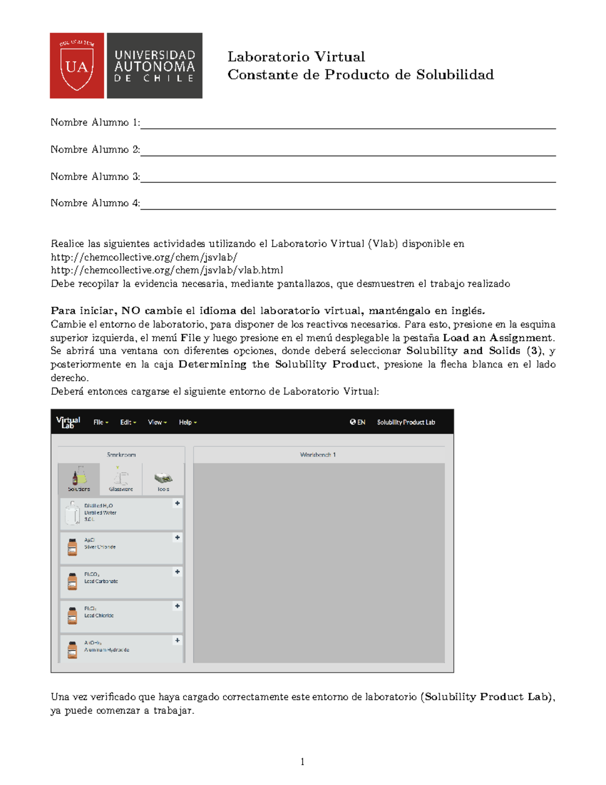 03 Lab-Virtual - Kps - Lab - Laboratorio Virtual Constante de Producto ...