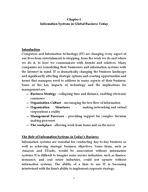 A report sample for all BBS students providing insights on how to ...