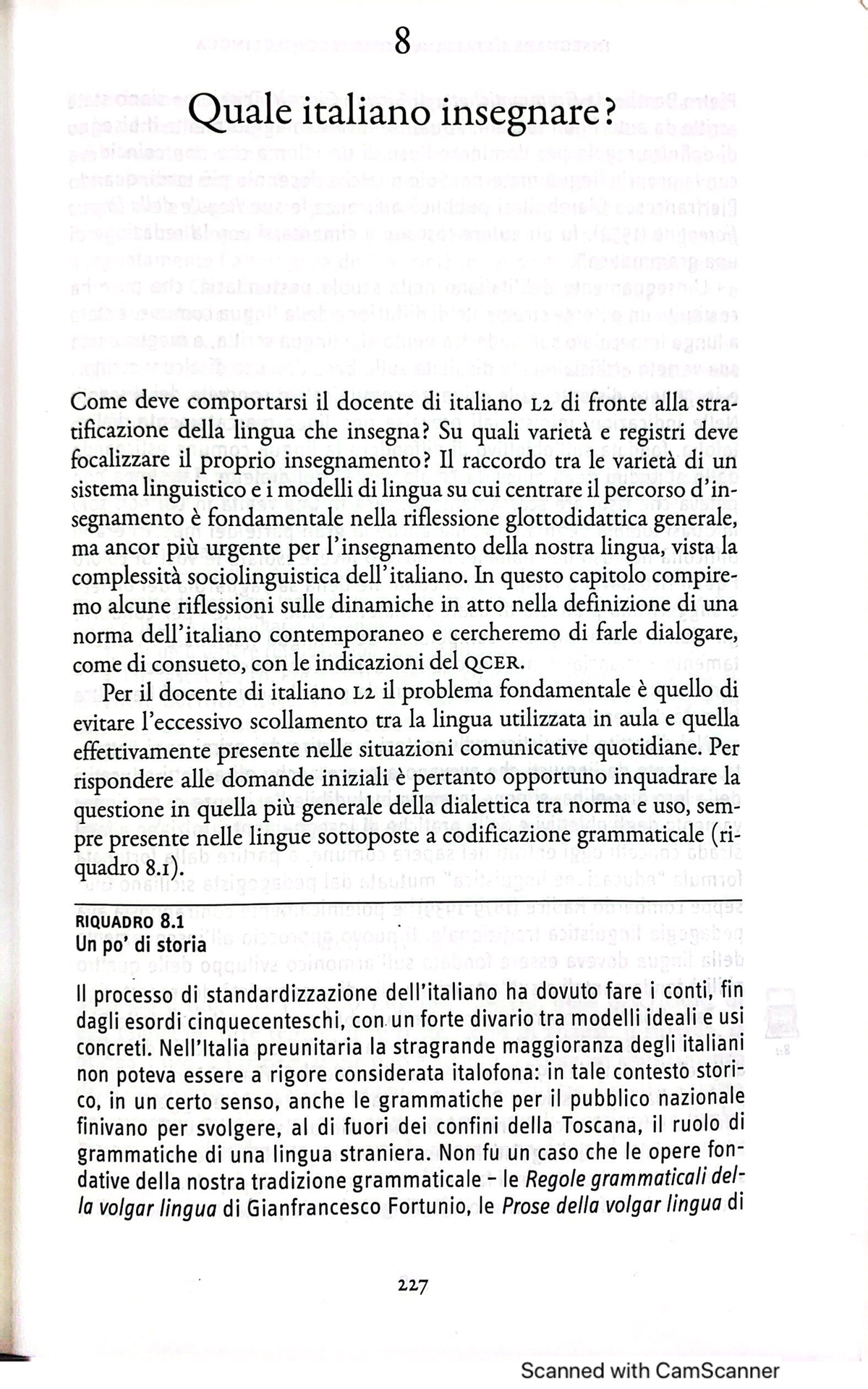 Insegnare l’italiano come seconda lingua CAP8 - Linguistica Italiana ...