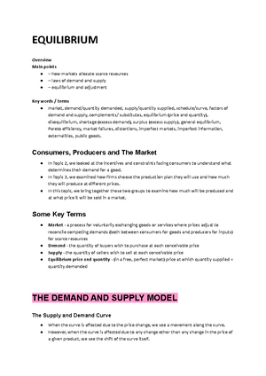 Econ130 19-1 test (with answers) - ECON130 MICROECONOMIC PRINCIPLES ...