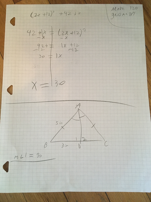 IMG 2480 - some notes I did from my geometry class and practice ...