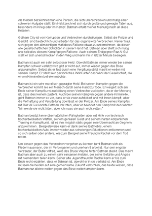 KA erweiterte Inhaltsangabe 7 (Maar) - Klassenarbeit Nr. 1 Deutsch Name