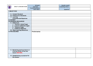 Q2.COT - Quarter 2 Daily Lesson Plan - DETAILED LESSON PLAN IN ...