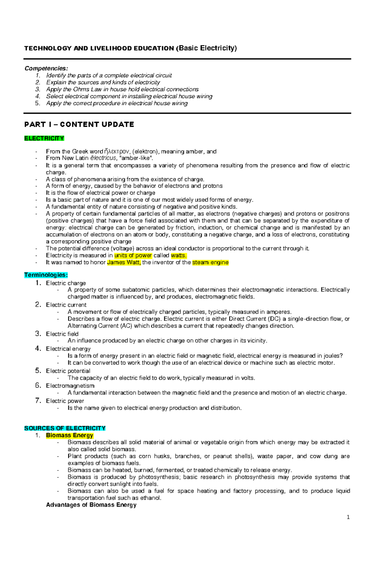Technology And Livelihood Education Reviewer TECHNOLOGY AND technology-and-livelihood-education-reviewer-technology-and