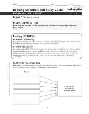 1 - cxcxcxc - Settling the West ? GUIDING QUESTION As you read, think ...