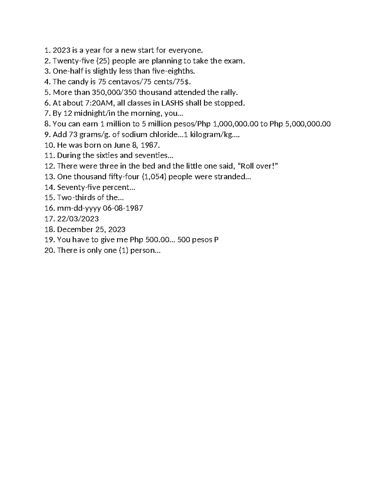 R&W Writing Activity - 2023 is a year for a new start for everyone ...