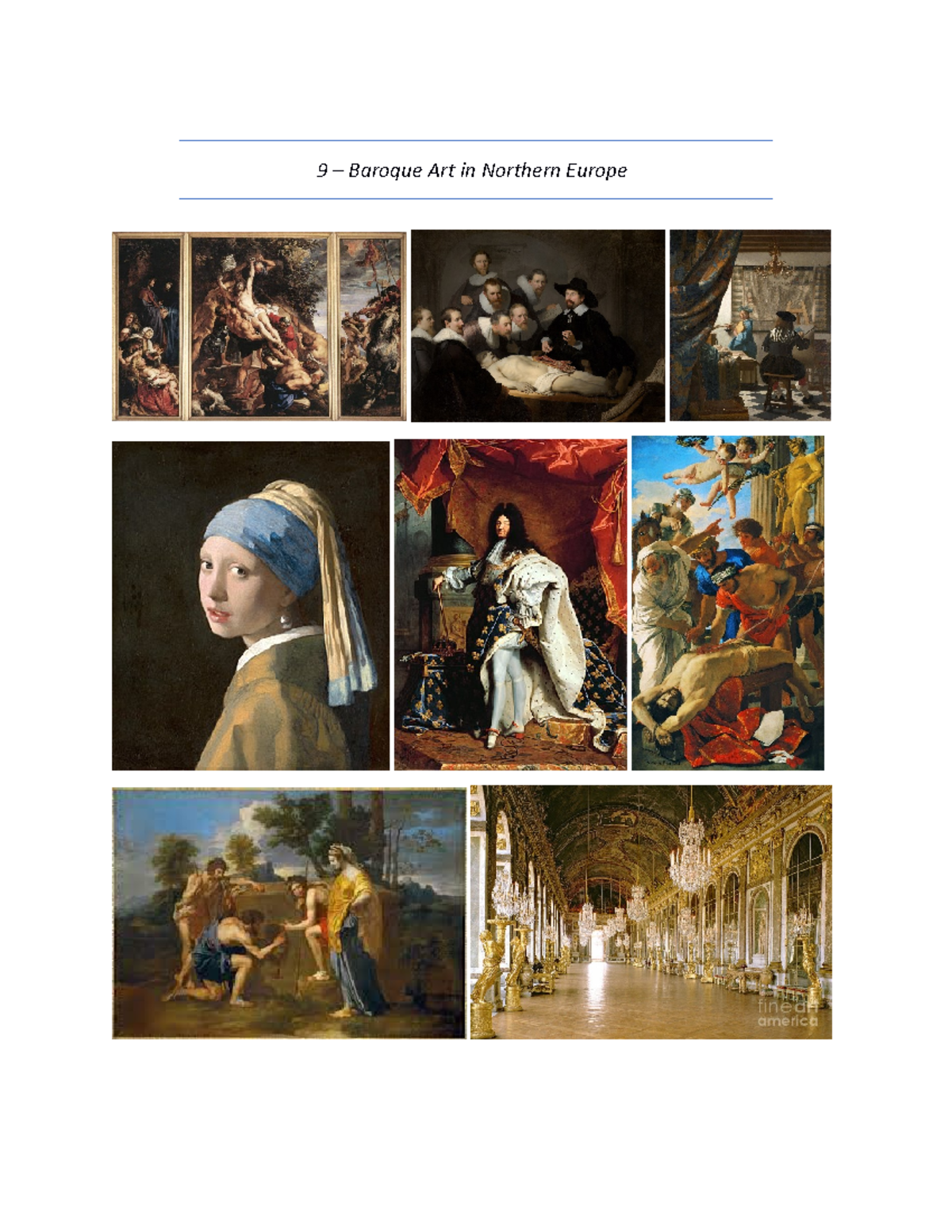 9 – Baroque Art in Northern Europe - 9 – Baroque Art in Northern Europe ...