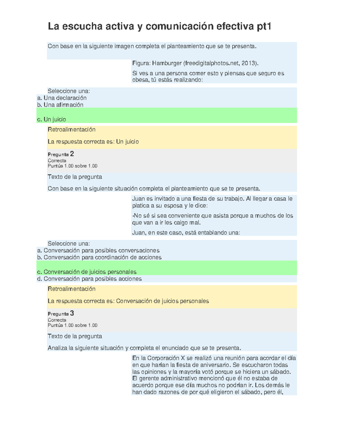La escucha activa y comunicación efectiva pt1 - La escucha activa y ...