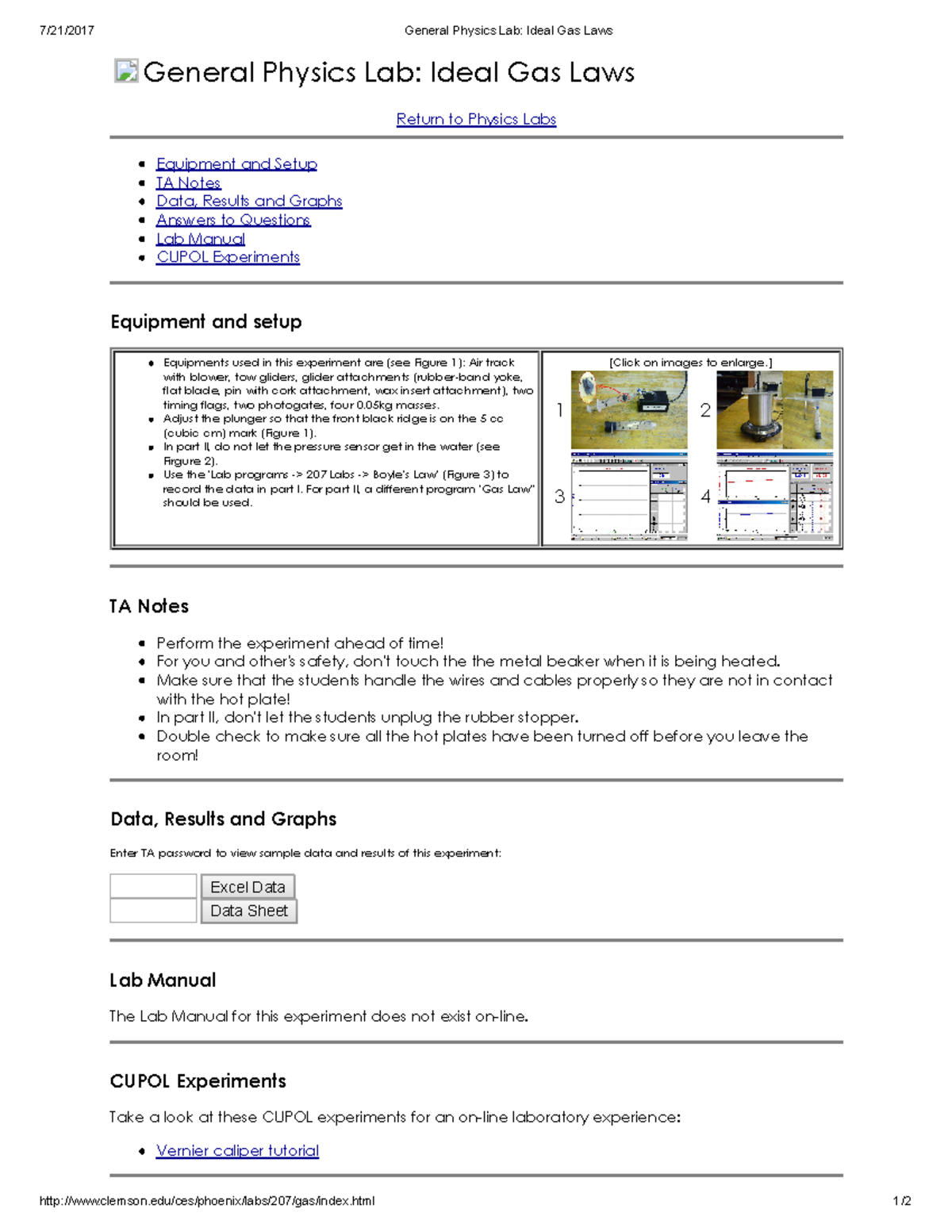 General Physics Lab Ideal Gas Laws - 7/21/2017 General Physics Lab ...