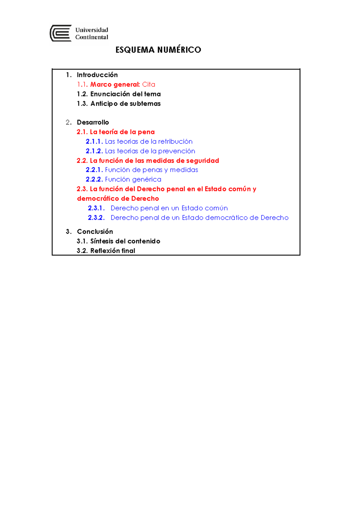 Esquema numérico - ESQUEMA NUMÉRICO 1. Introducción 1. Marco general: Cita 1. Enunciación del ...
