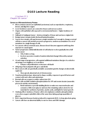 D103 RG Lecture 6 - reading guide notes - BIO SCI D103 - UC Irvine ...