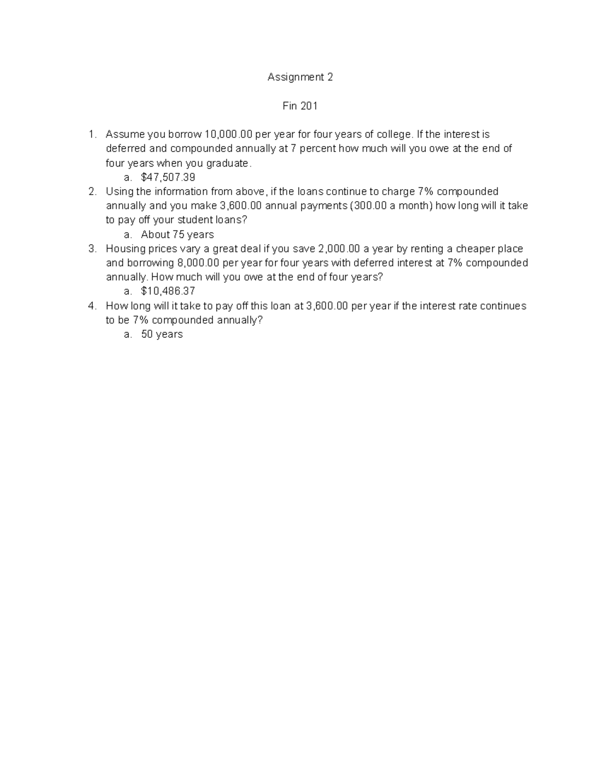 Assignment 2 - The instructor for this course is Heather Polinsky ...