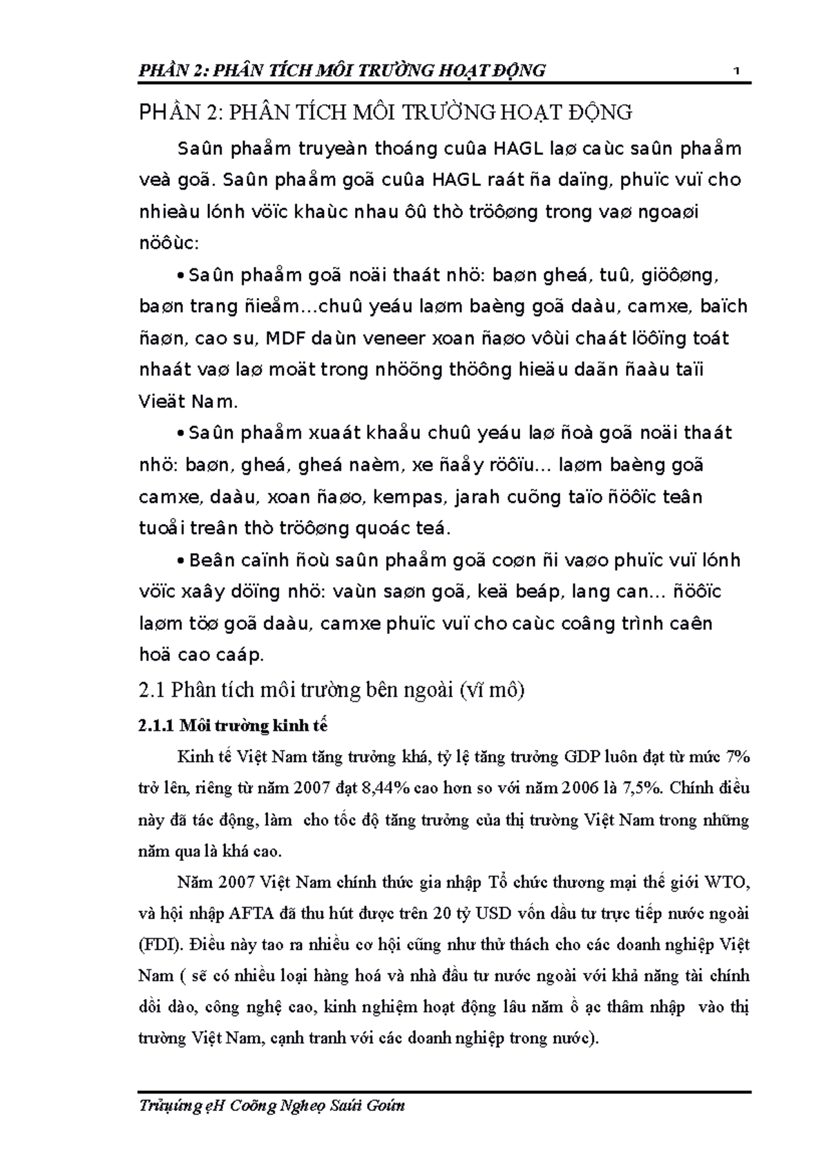 [123doc] - de-ta-i-phan-tich-moi-truong-hoat-dong-tai-cong-ty-hoang-anh-gia-lai - PHẦN 2: PHÂN ...