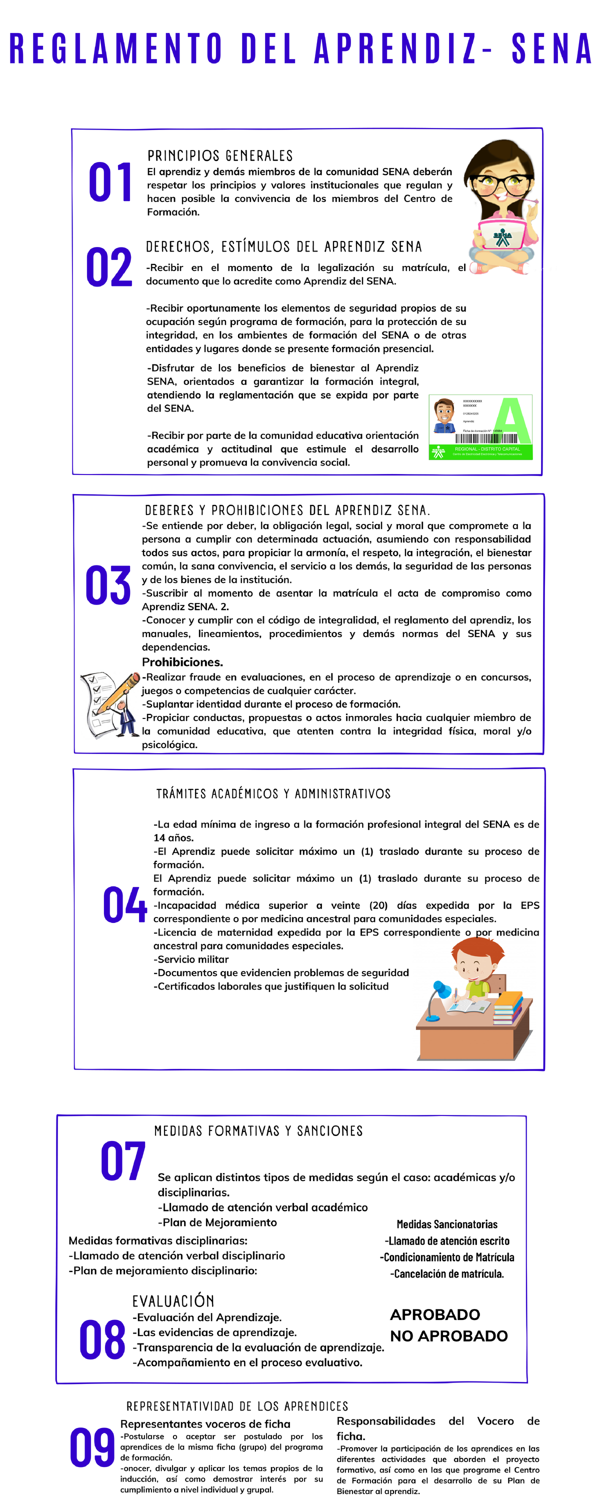 Reglamento Aprendiz - Inducción - SENA - Studocu