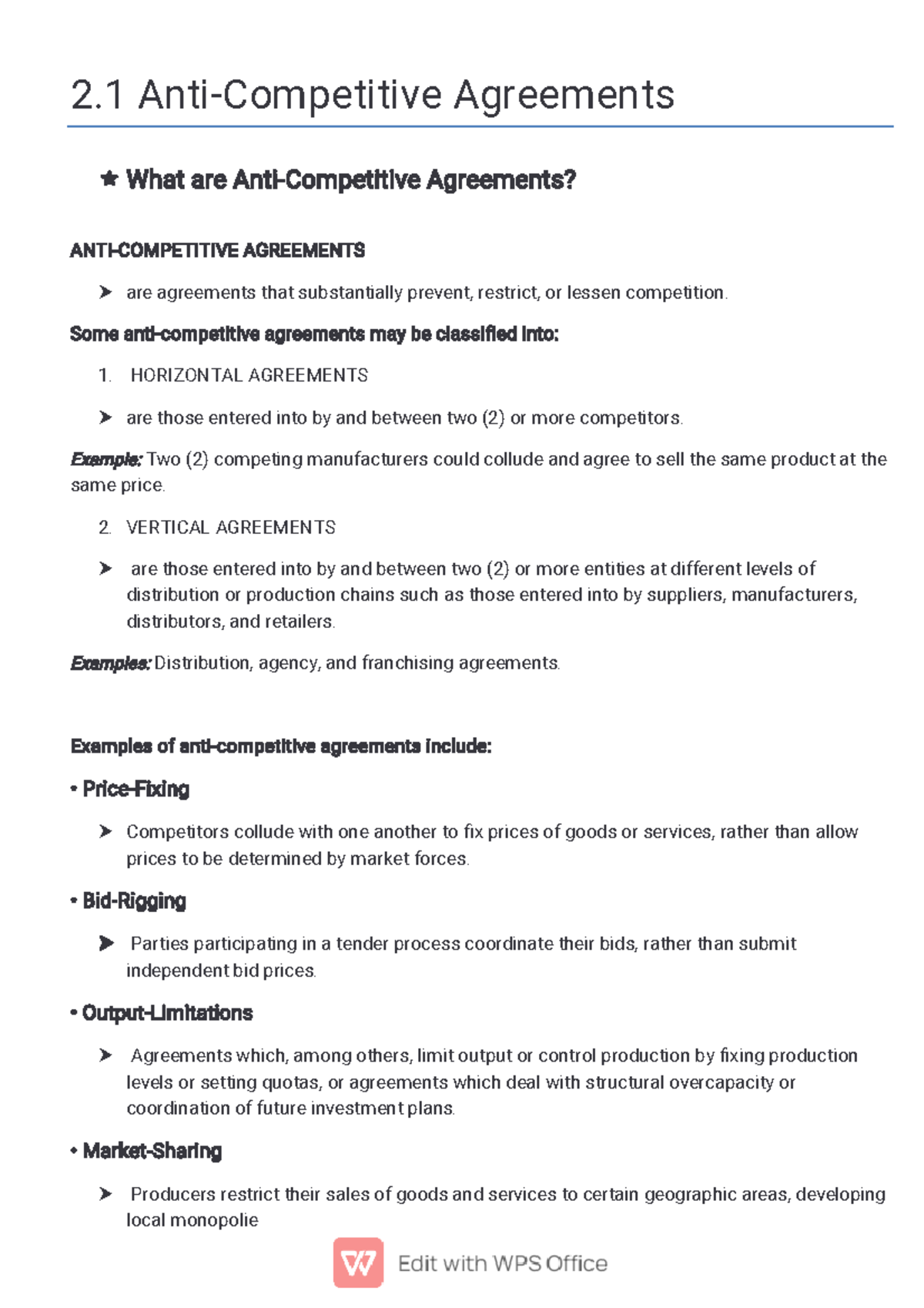 Inbound 3317254491671961253 - 2 Anti-Competitive Agreements What are ...