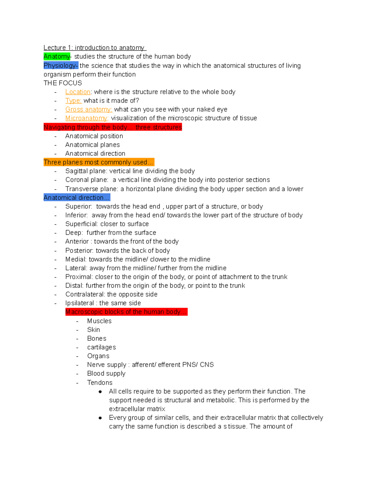 Anatomy and physiology on speech mechanisms notes - Lecture 1 ...