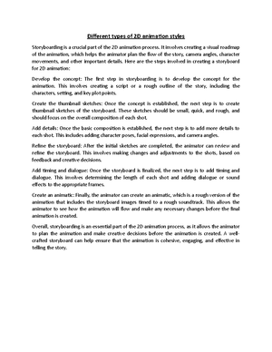 Sound design in 2D animation - Here are some key aspects of sound ...