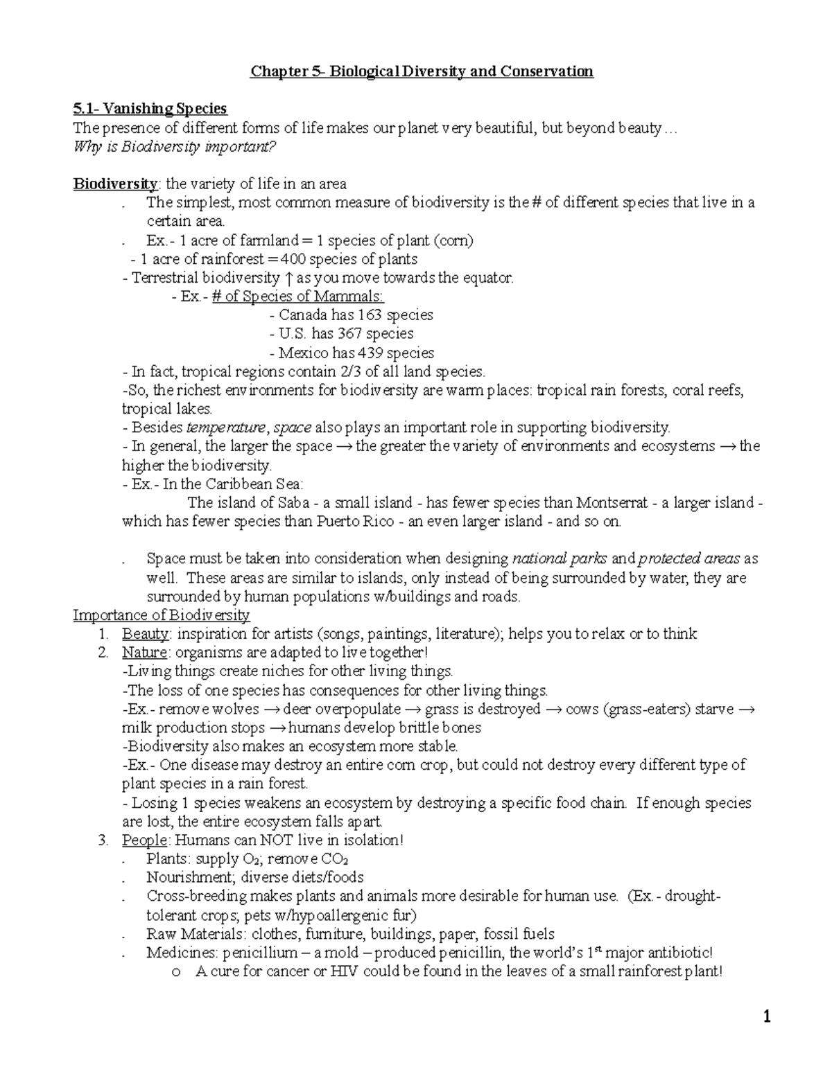 Bio Chp.5 Notes - Inorganic Biochemistry - Chapter Biological Diversity ...