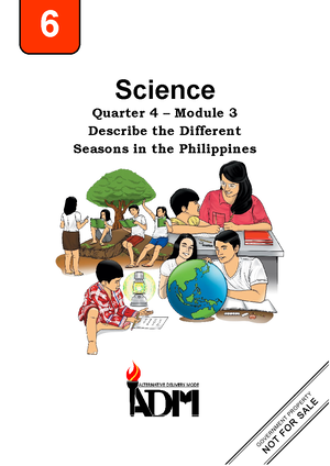 Science 6 Q4 Mod3 Seasons of Philippines - Science ####### Quarter 4 ...