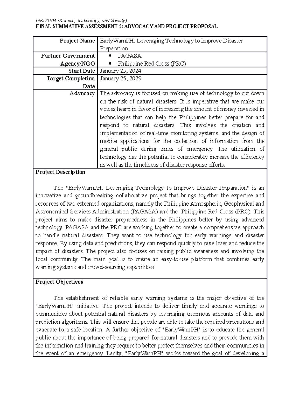 Rodulfa Final-Summative-Assessment-Template-copy - FINAL SUMMATIVE ASSESSMENT 2: ADVOCACY AND ...