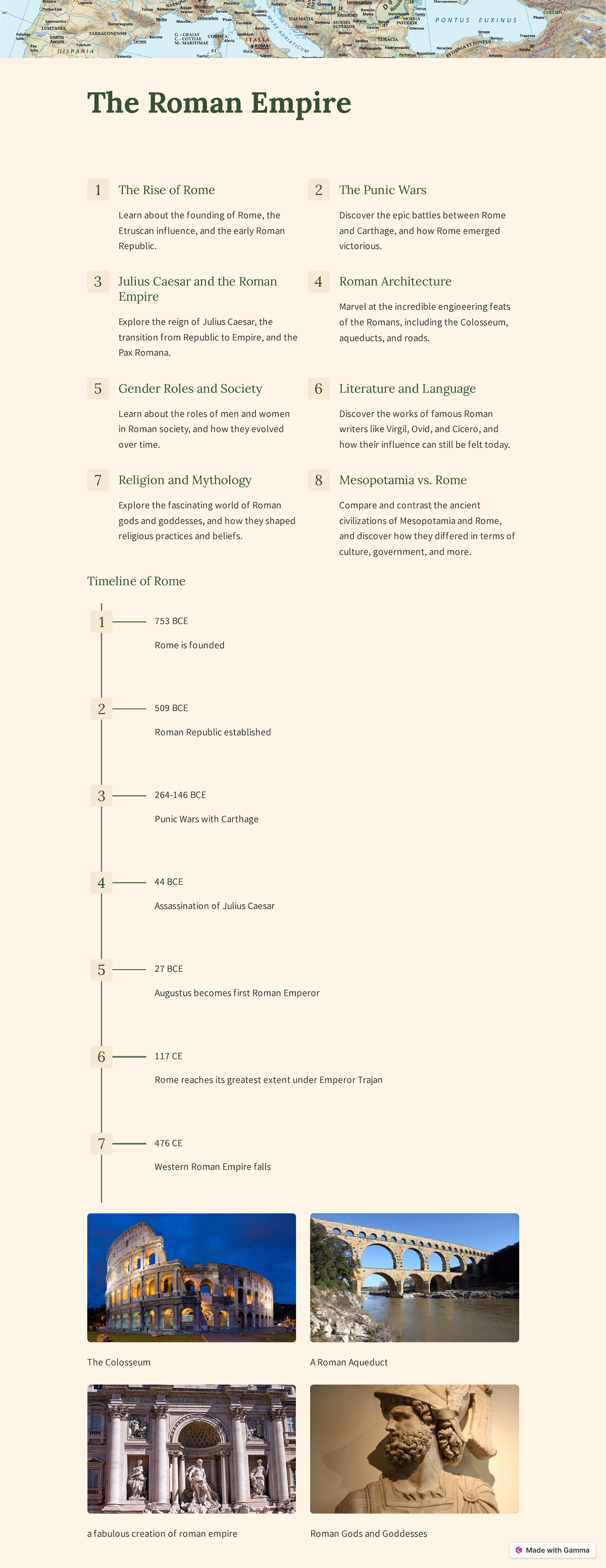 The-Roman-Empire - The Roman Empire 1 The Rise of Rome Learn about the ...