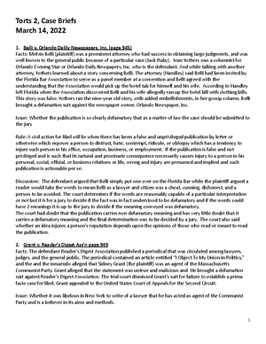 Spivey v Battaglia - case - Cole v Turner Nisi Prius 1704 6 Modern Rep ...